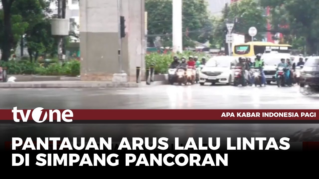 Arus Lalu Lintas di Simpang Pancoran Ramai Lancar | AKIP tvOne - YouTube