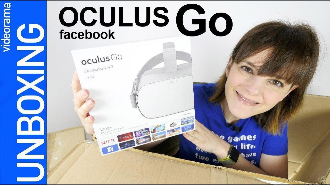 Oculus Go unboxing -el visor VR de 199$ sin cables- - YouTube