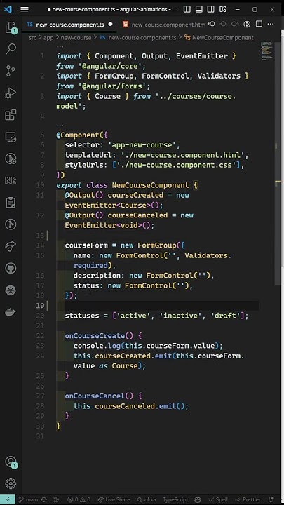How to create Reactive Forms using Form Group and Form Control #angular #leelawebdev - Angular16 ...