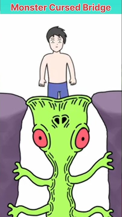 Monster Cursed Bridge #shorts - YouTube