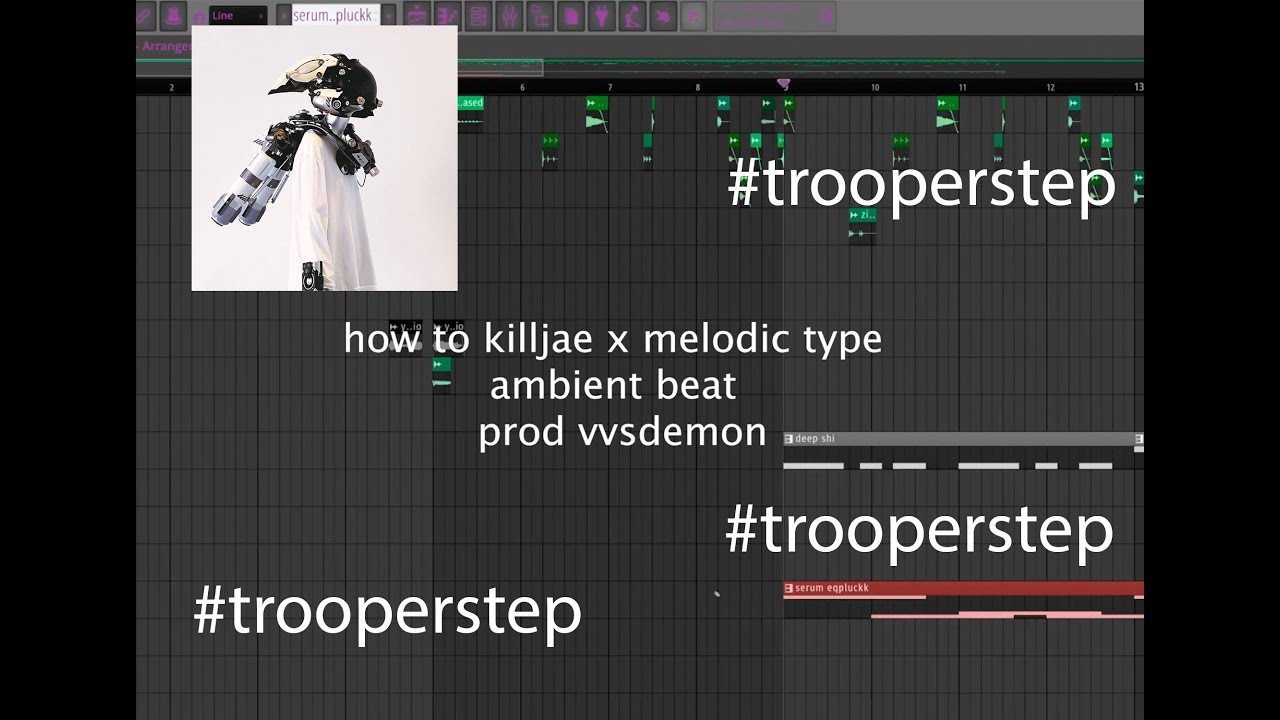 how to "trooperstep" (melodic killjae) beats *IN UNDER 3 MINUTES* - YouTube