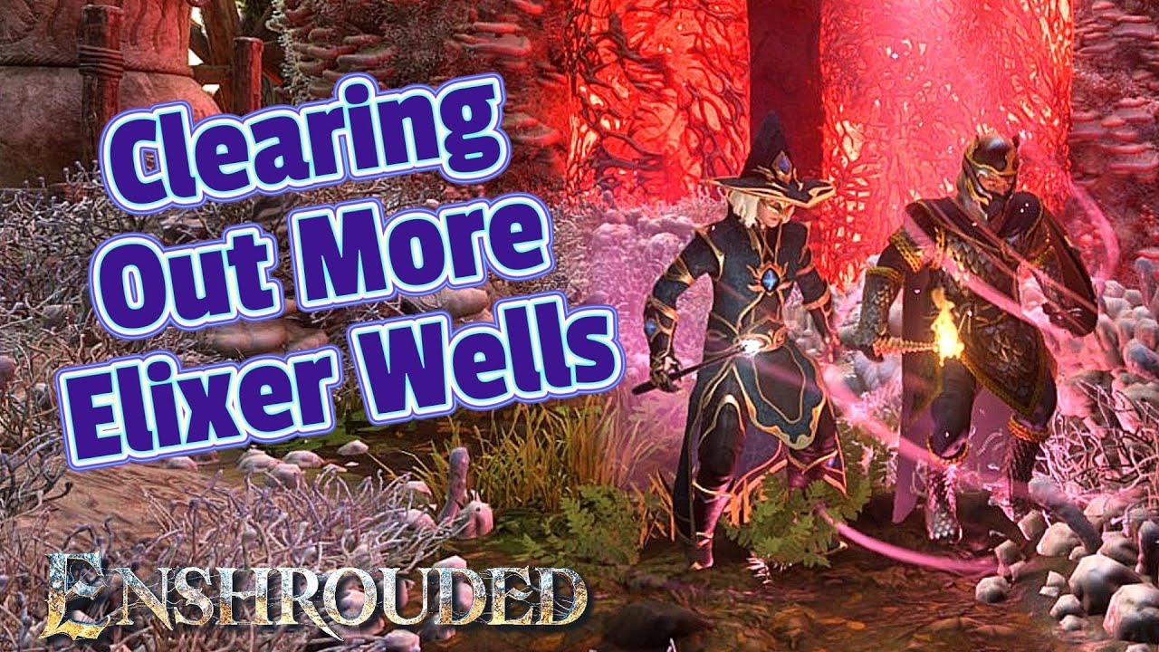 Clearing the Map of All Elixer Wells - Enshrouded - YouTube