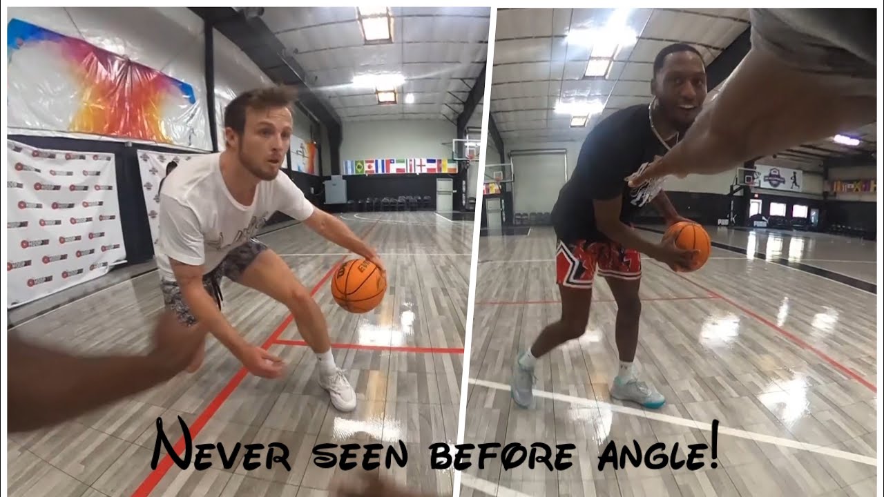 first person basketball against ballislife east coast squad! - YouTube