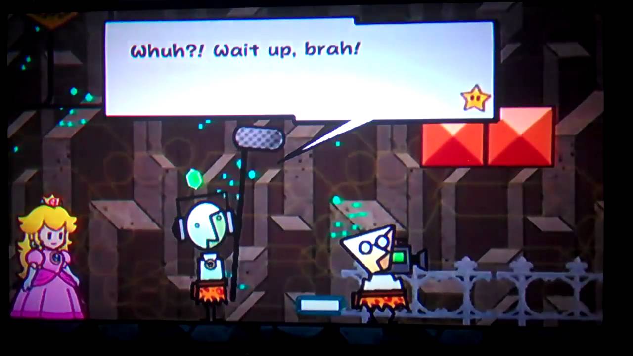 super paper mario walkthrough part 41 - 5-4 the menace of king croacus ...