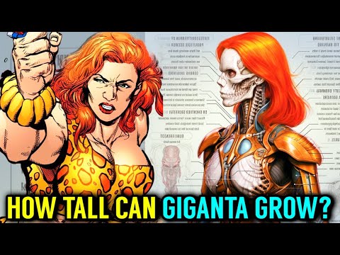Giganta Anatomy - Giganta Is Bulletproof As A Giant Even Vampires Can't Bite Through Her Skin.