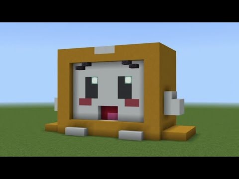(Fan request) How to build LankyBox Boxy in Minecraft - YouTube