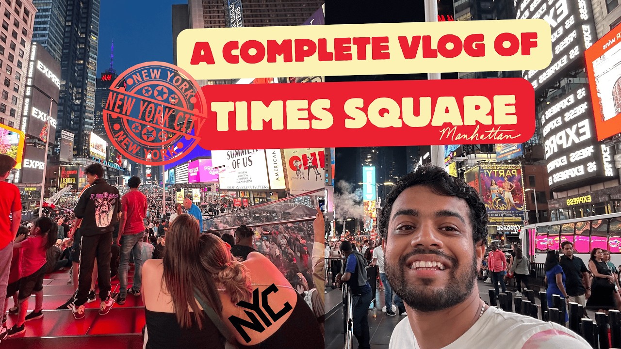 My last day at Times Square | Best of New York - YouTube