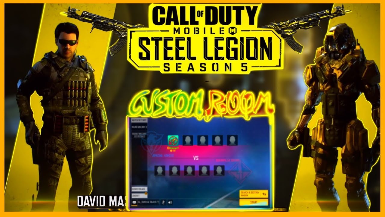 CODM LIVESTREAM INDIA / CUSTOM ROOM SUNDAY / !join !dono - YouTube