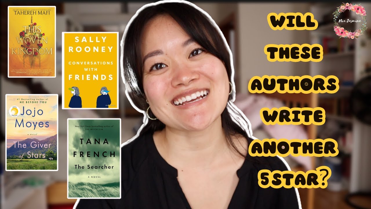 reading from 5 star authors | reading vlog | Noa Jasmine - YouTube