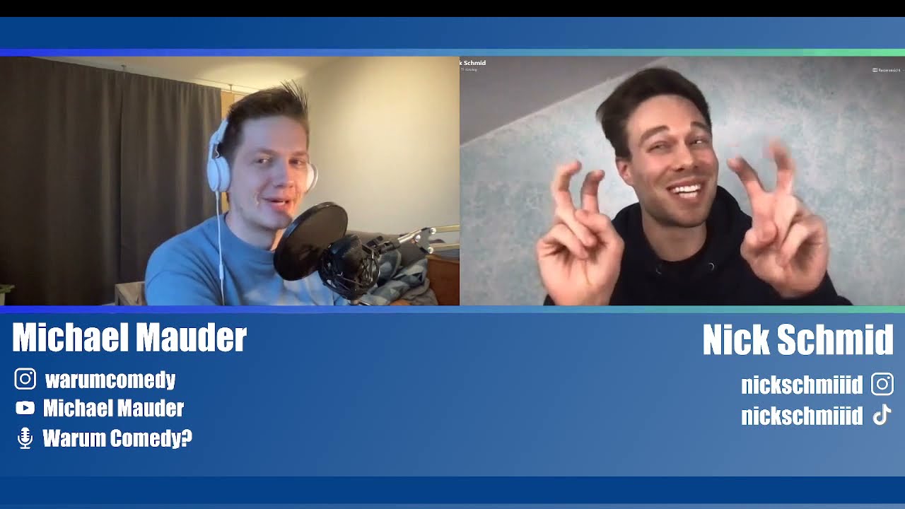 Nick Schmid: 'TikTok-Hustle' - Warum Comedy? - YouTube