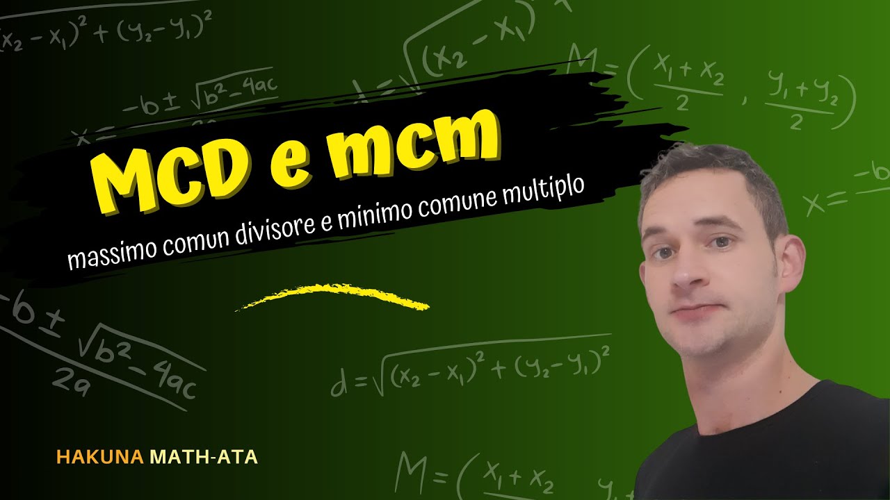 Massimo comun divisore e minimo comune multiplo: MCD e mcm | Hakuna ...