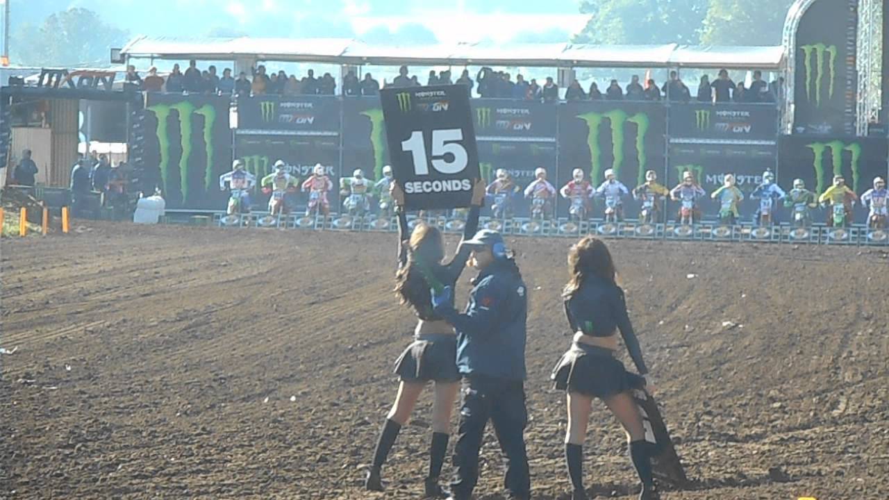 Motocross des Nations à Ernée (27/09/2015) : départ final B - YouTube