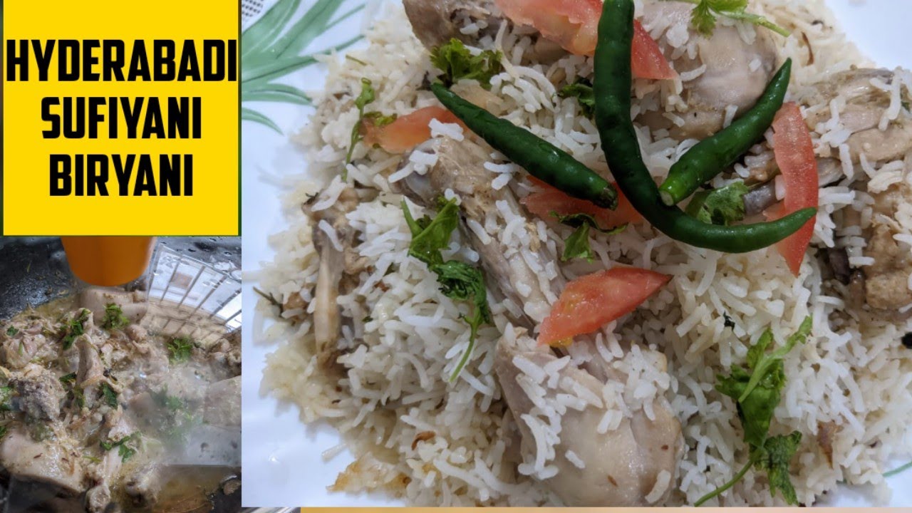 Hyderabadi sufiyani biryani - YouTube
