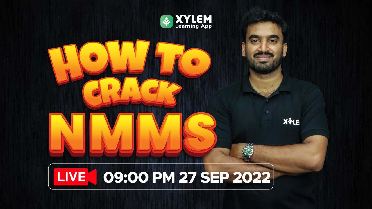 NMMS Exam - How to Crack NMMS? | XYLEM Class 8 - YouTube