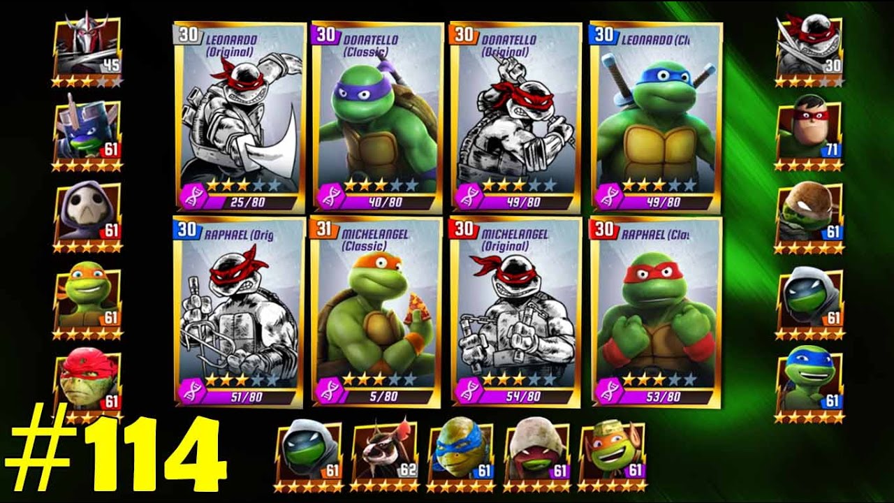 Teenage Mutant Ninja Turtles Legends - TMNT Original - Part 114 - YouTube
