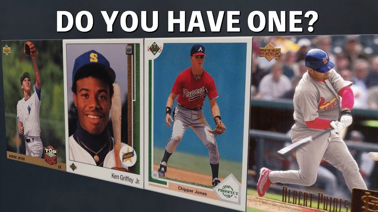 29 Upper Deck Baseball Cards Worth A Lot Of Money - Most Valuable