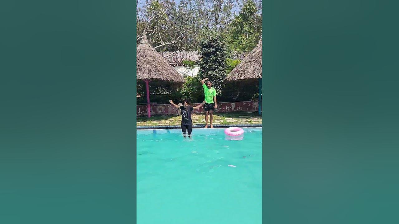 Pool Fun Mom And Dad Asmi Londhe Youtube