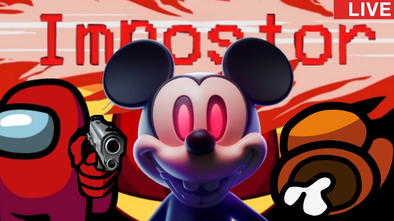 Mickey the imposter | Among us - YouTube