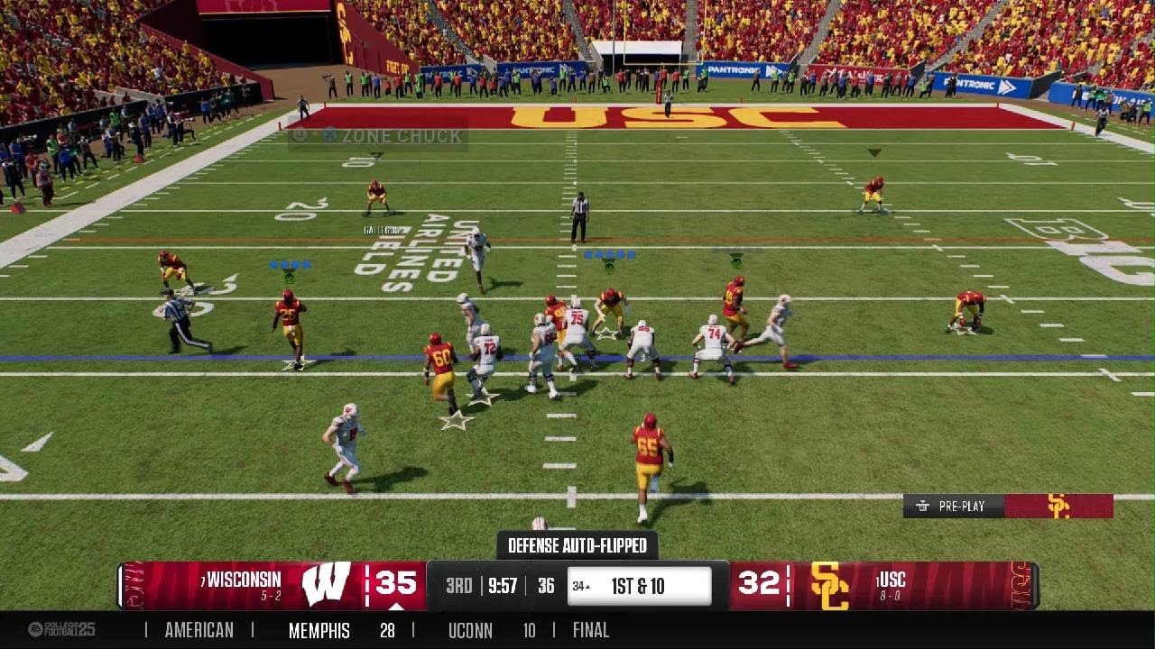 Wisconsin vs USC 2nd Half - YouTube