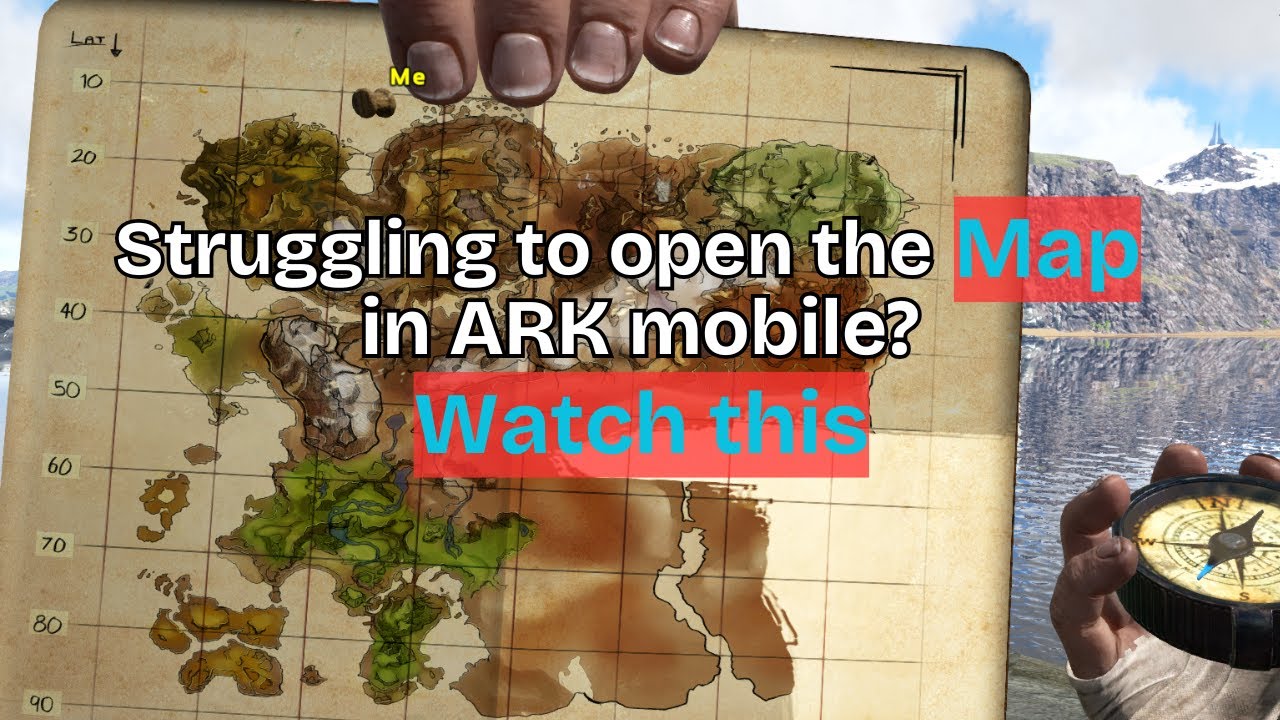 Can’t Find the Map in ARK Mobile? Watch This! - YouTube