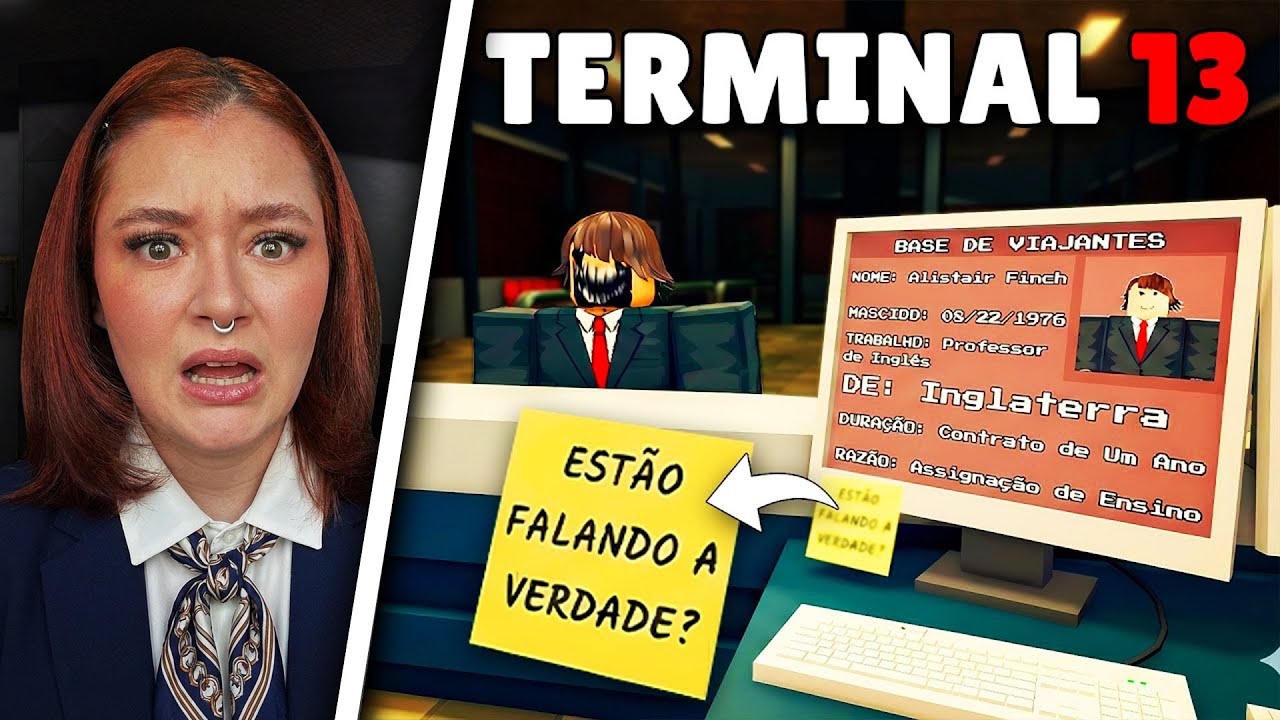 TERMINAL 13 NÃO DEIXE NENHUM IMPOSTOR PASSAR! Roblox Terminal 13 - YouTube