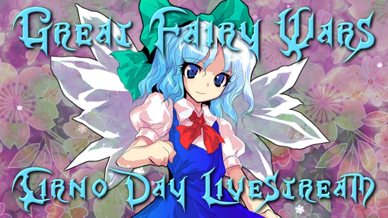 RoxasXIIIkeys plays: Touhou 12.8 Great Fairy Wars | Happy Cirno Day ...