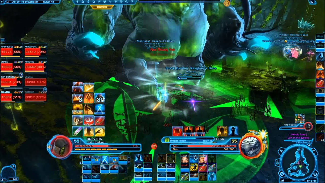 The Boys From Bespin vs The Eyeless - SWTOR Rakghoul Resurgence event ...