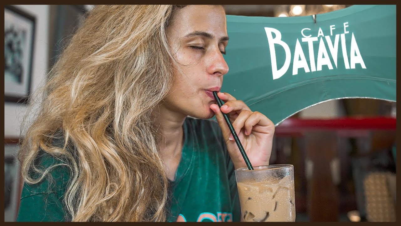 Cafe Batavia: the most famous coffee shop in Jakarta, Indonesia - YouTube