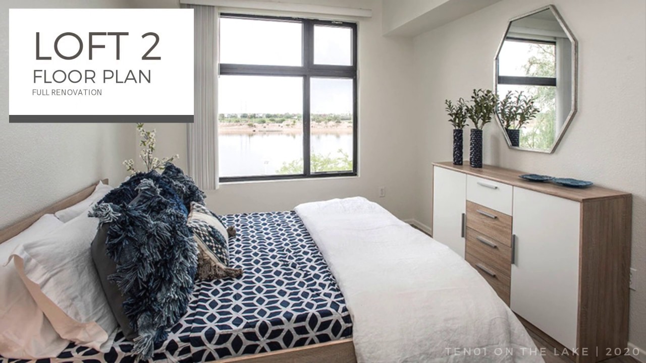 Loft 2 (Full Reno) Apartment: Ten01 on the Lake Apartments - YouTube