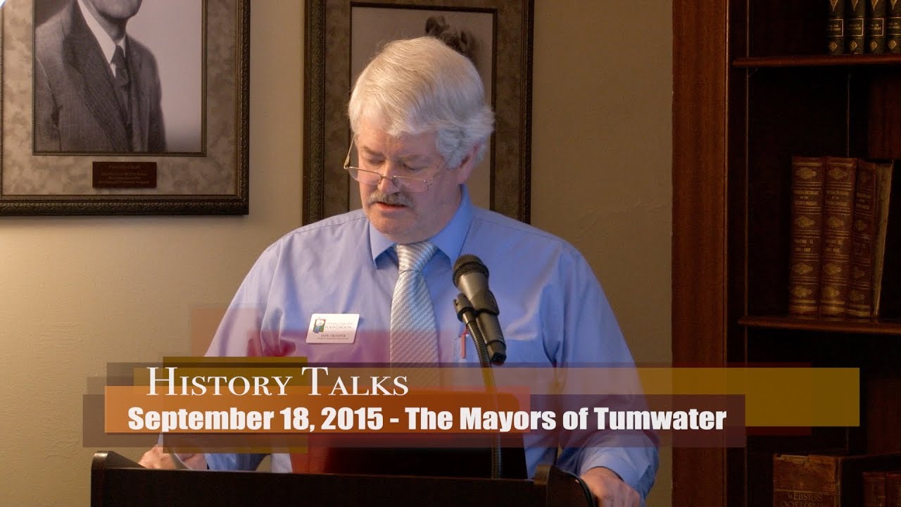 Schmidt House History Talks - Mayors of Tumwater - YouTube