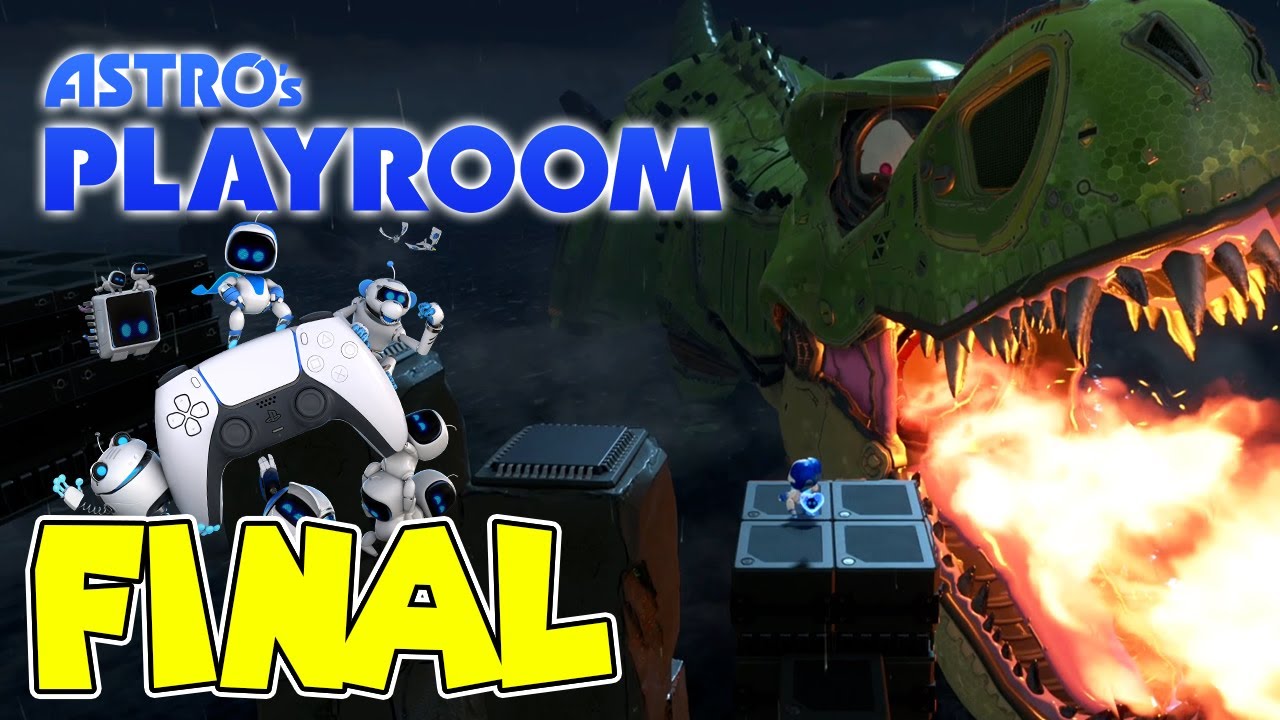 ¡DINOSAURIO ROBOT! | PARTE #7 (FINAL) | ASTRO'S PLAYROOM - YouTube