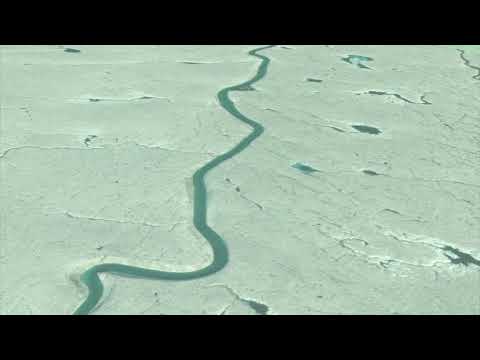 Longest Supraglacial Stream in Greenland, 79 Glacier - YouTube