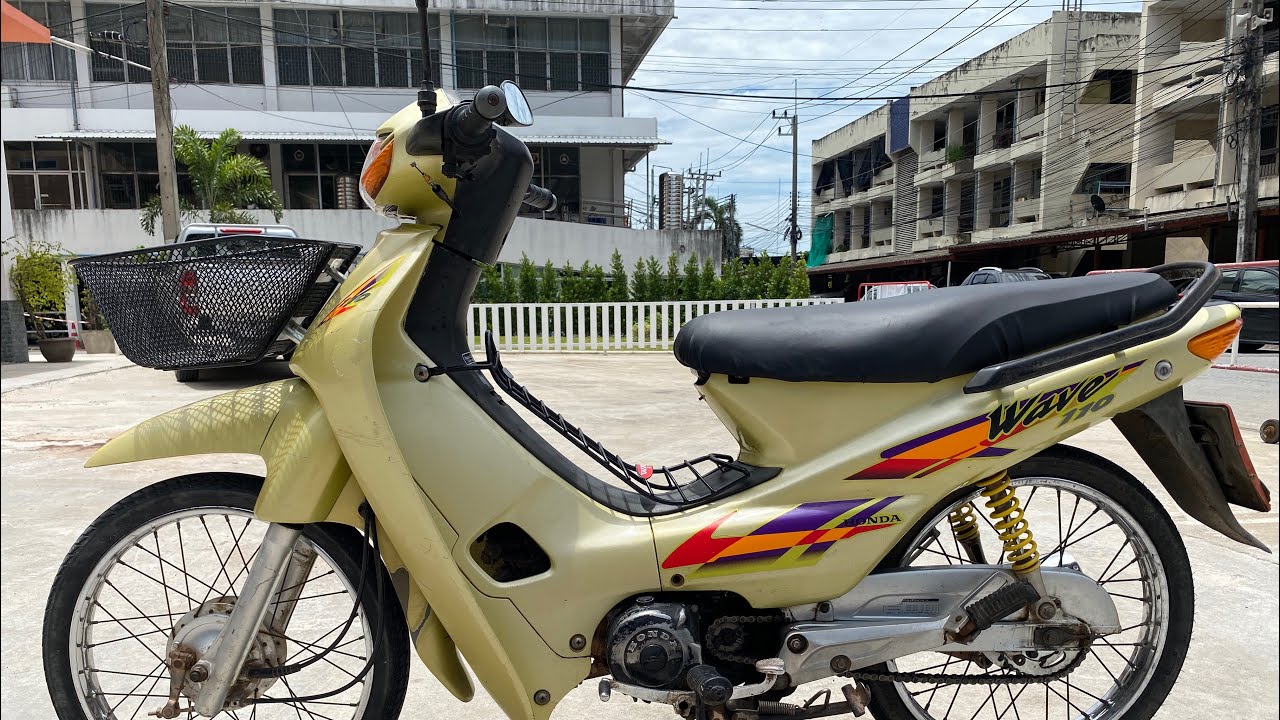 เวฟ110สีทองwave110 - YouTube