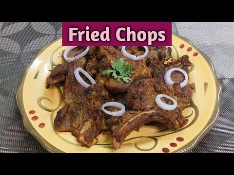 Fried Beef Chops Recipe By Treats Fusion - YouTube