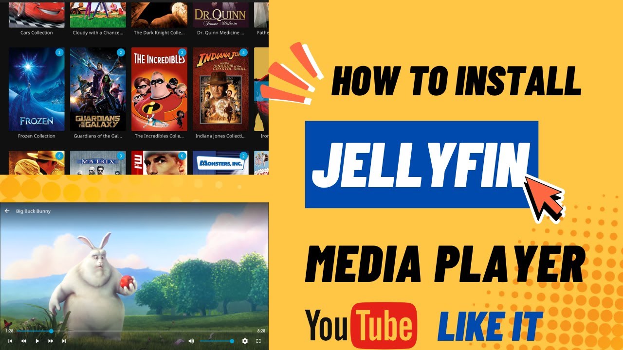 install jellyfin media player on debian 12 🔥🔥 - YouTube
