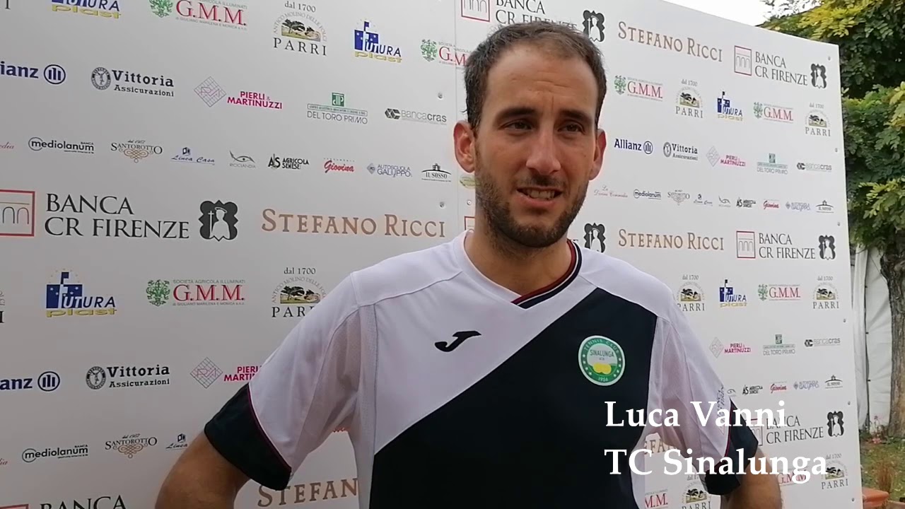 Serie A Tennis Live 2019 - TC Sinalunga: Intervista a Luca Vanni - YouTube