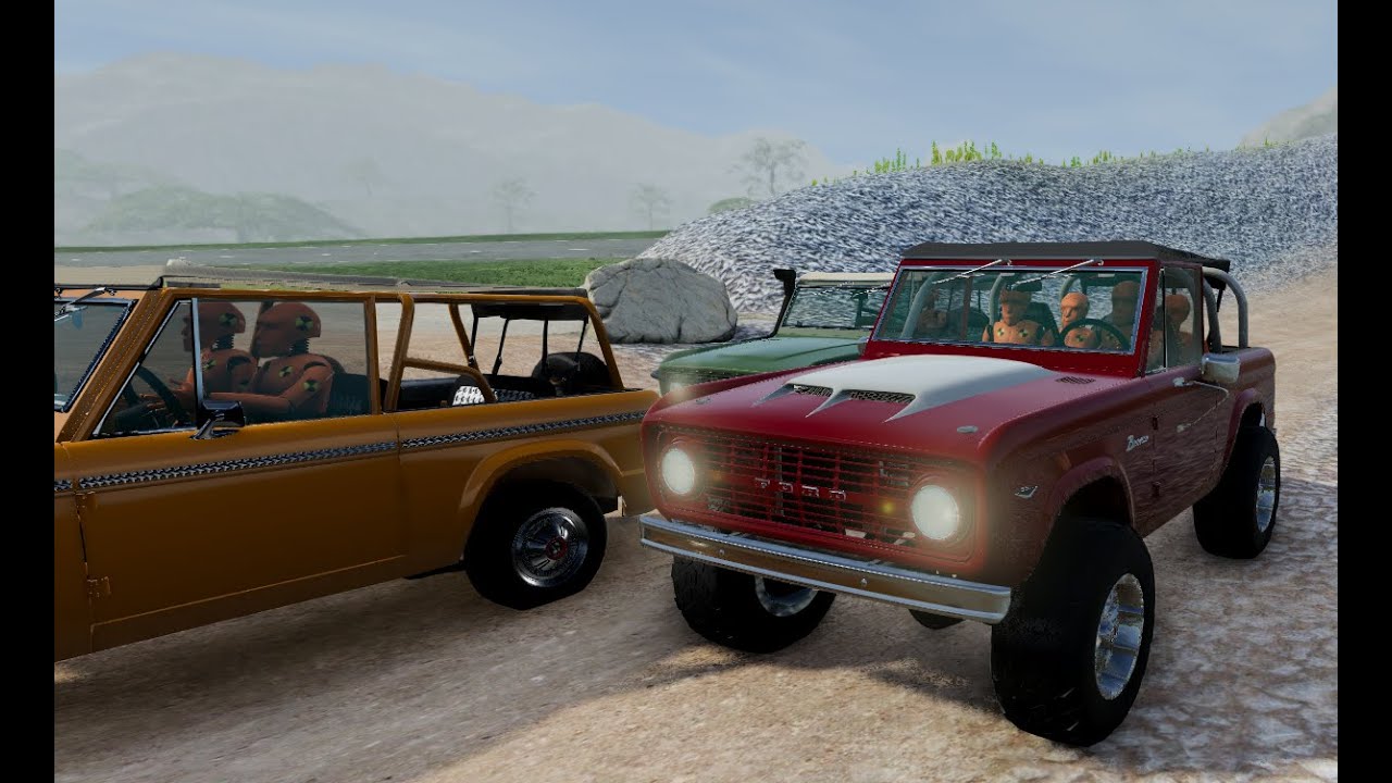 Beamng Drive Ford Bronco 1965-1977 + Dummy Version + Crashtest+ ...