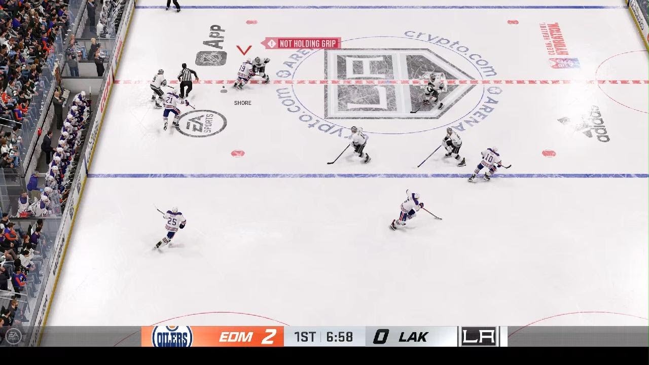 NHL 23 | Edmonton Oilers vs Los Angeles Lakers | #roadto100 - YouTube