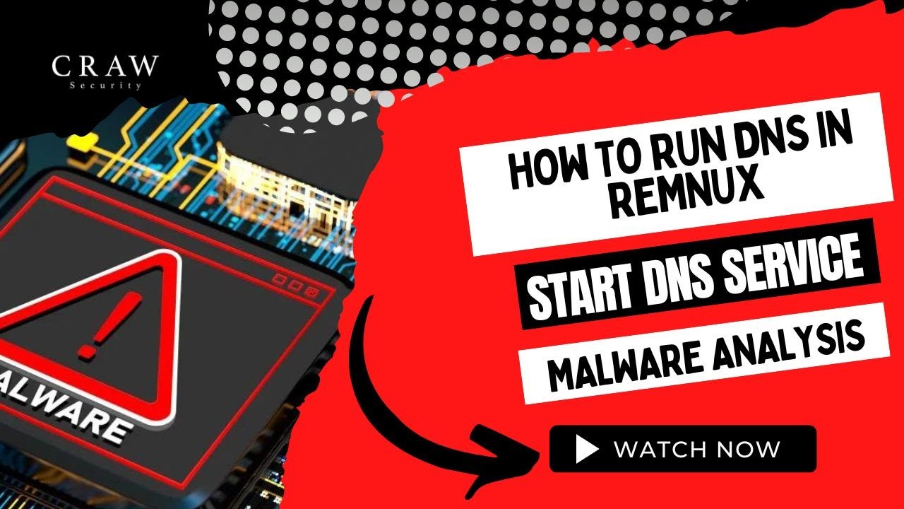 How to run dns in remnux | Start dns service | Malware Analysis | Craw ...
