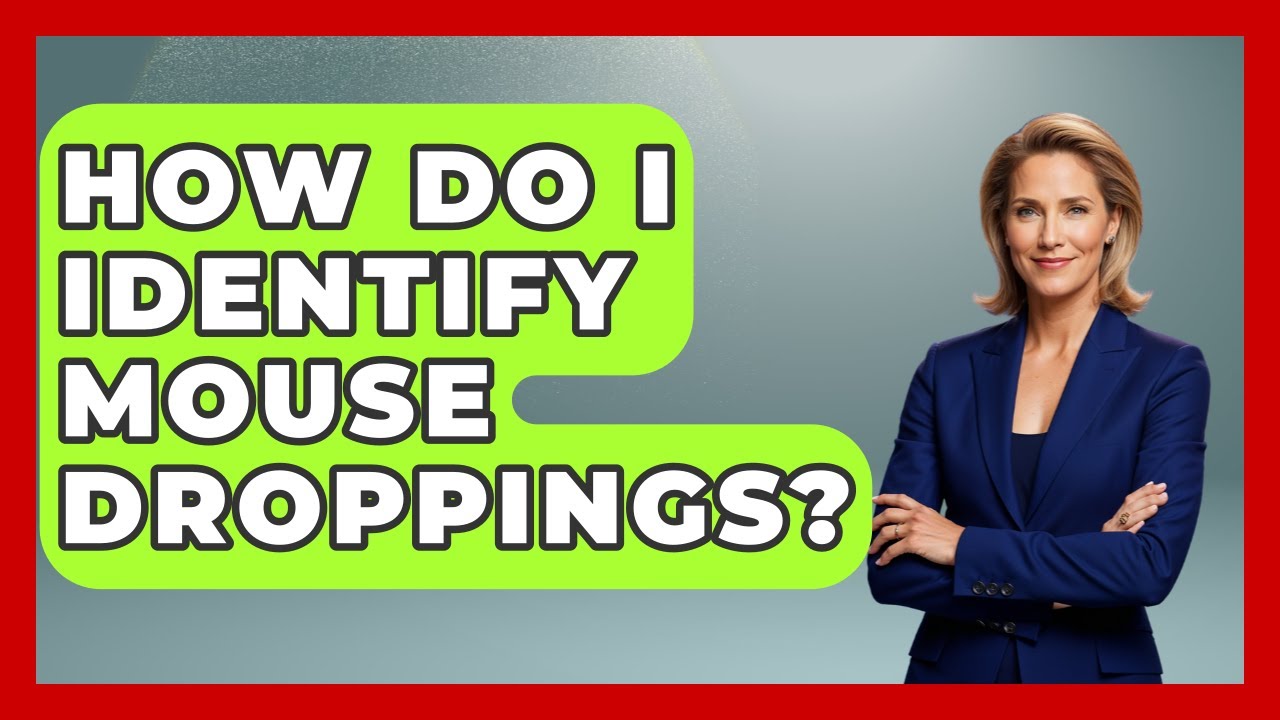 How Do I Identify Mouse Droppings? | Insects and Invaders - YouTube