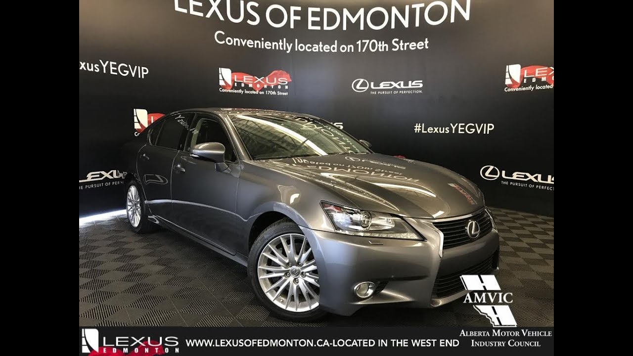 Used Gray 2013 Lexus GS 350 Technology Package Walkaround Review Lac La ...