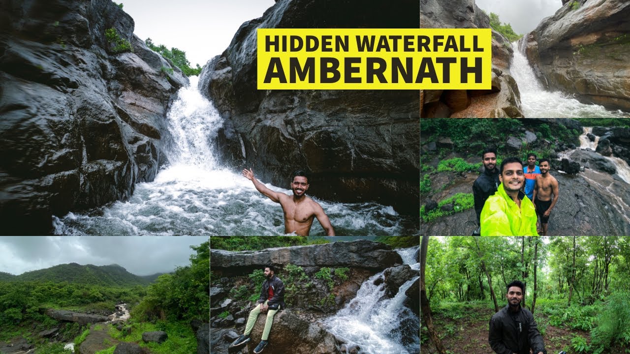 HIDDEN WATERFALL IN AMBARNATH | Near Mumbai 🌍 | Monsoon Trek - YouTube