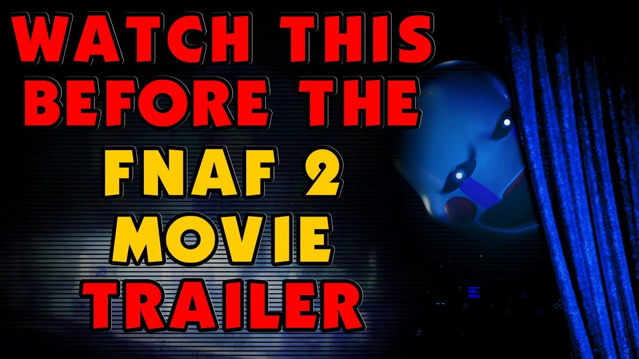 Everything we know about the FNAF 2 Movie | FNAF Theory | Five Nights ...