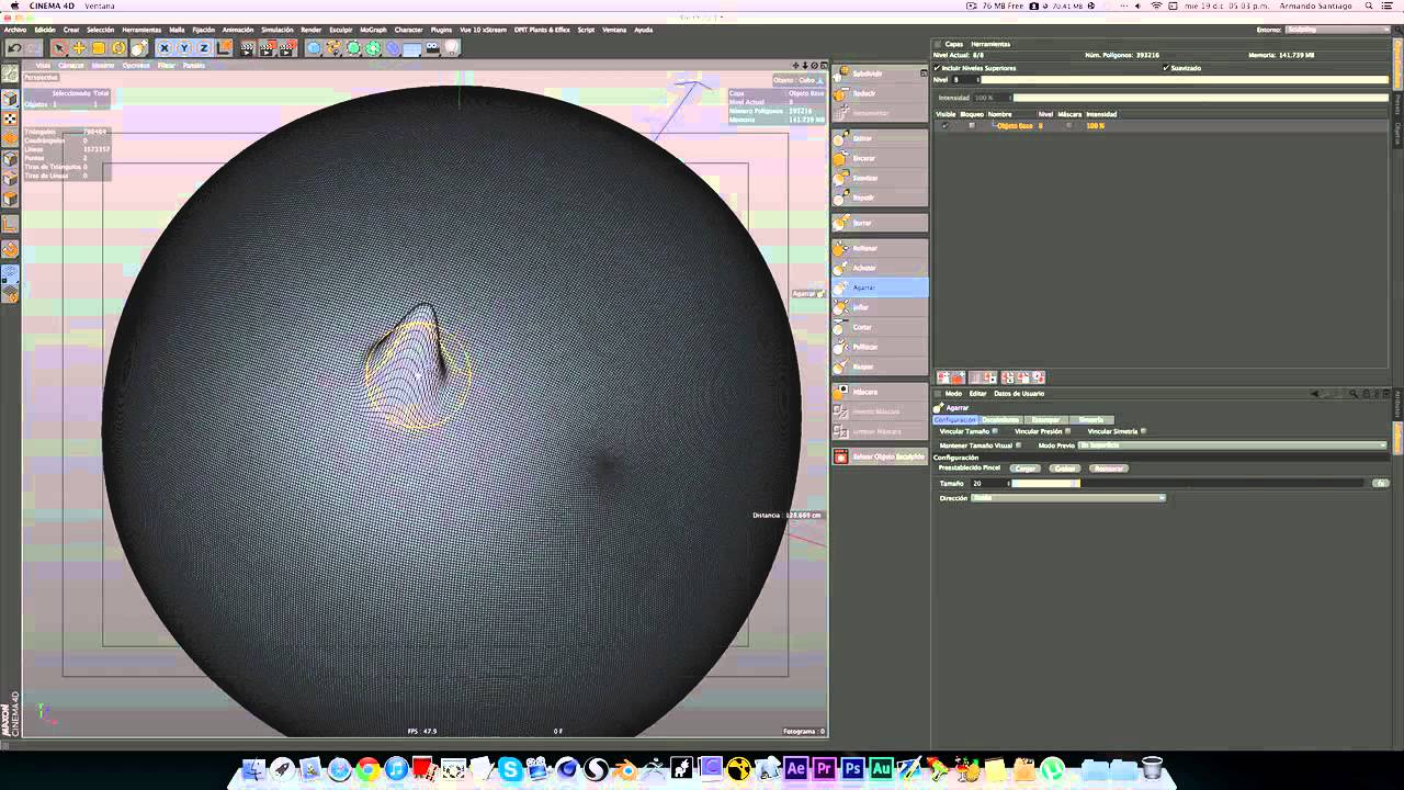 Cinema 4D R14 Studio Full || Modulo Sculpting || - YouTube