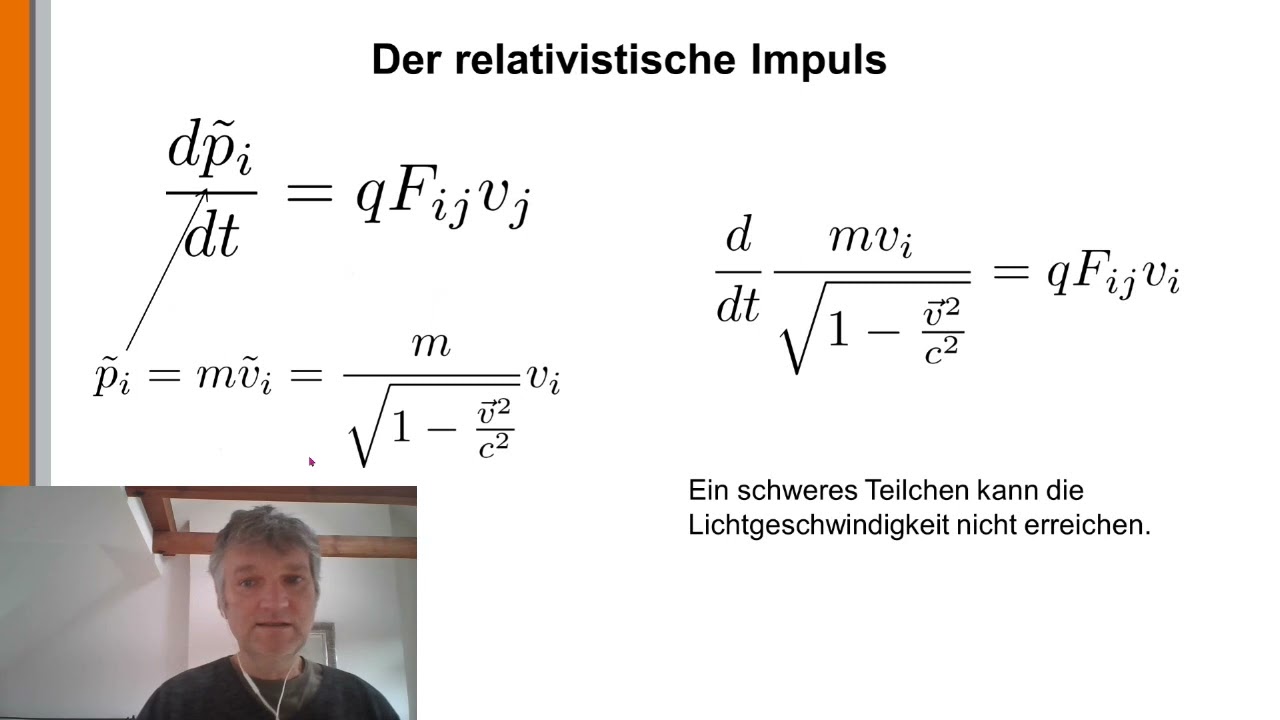 Elektrodynamik 6: Die Ruheenergie in der Relativitätstheorie - YouTube
