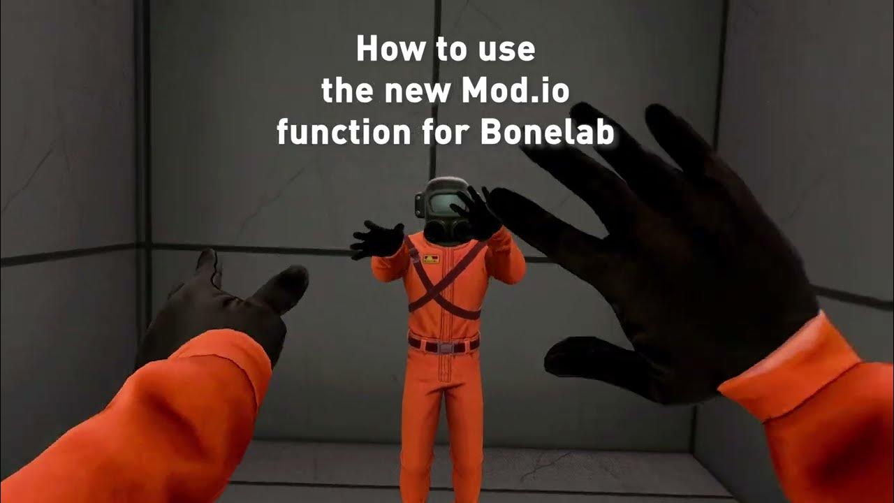 How to use Mod.io on Bonelab's new update - YouTube