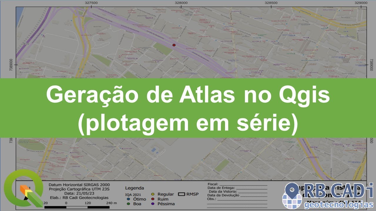 Como fazer impressão em série no QGIS (Atlas) - YouTube