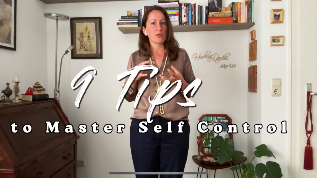 9 tips to master self control Maja Wu - YouTube