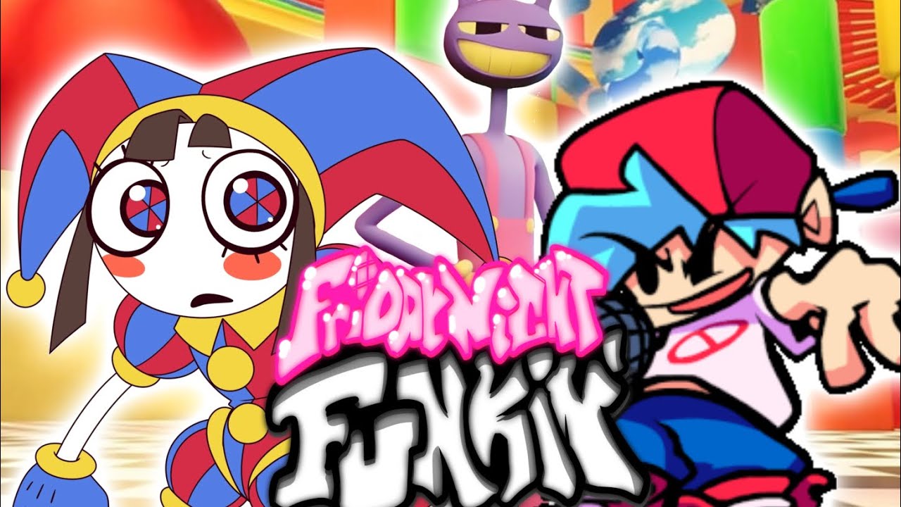Friday night funkin Digital Circus mod (parte 1) - YouTube