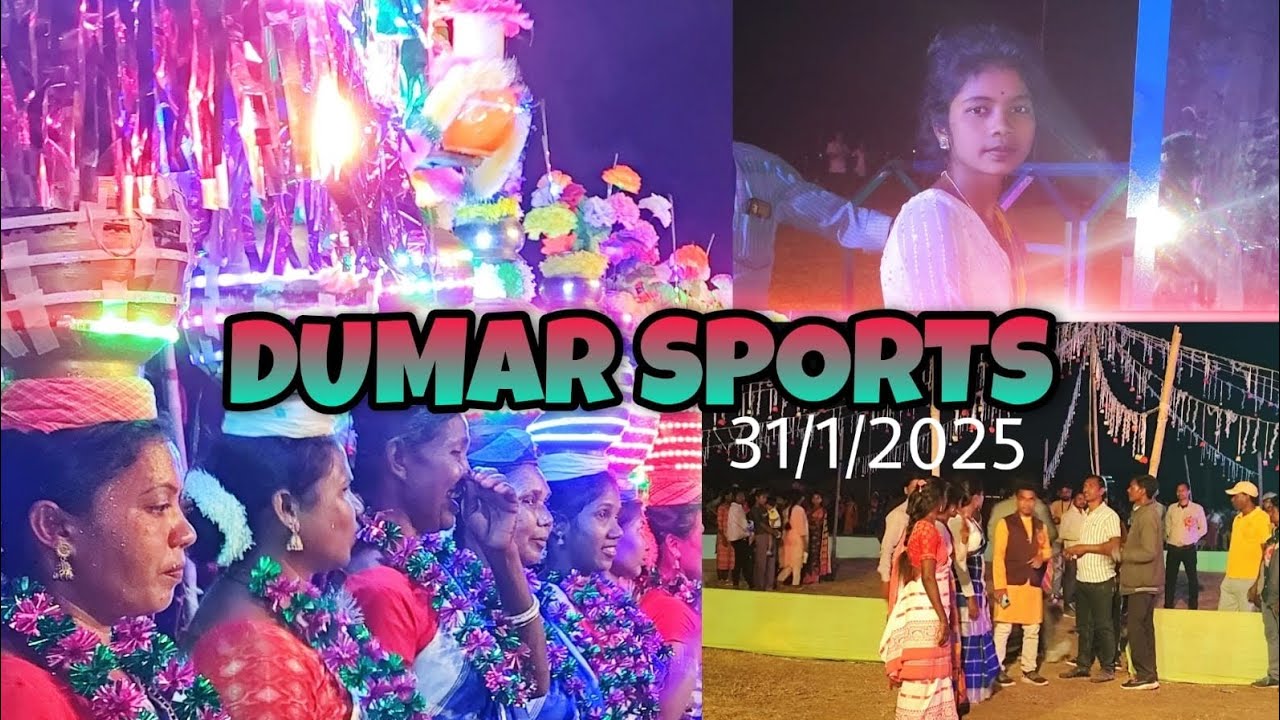 Dumar sports program 31 January!! dumar budhi gali santali video 2025 ...